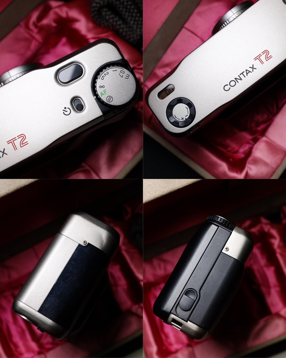 Contax T2 Databack Titanium Silver w/ Box [Very Mint] SN. 132413 ...